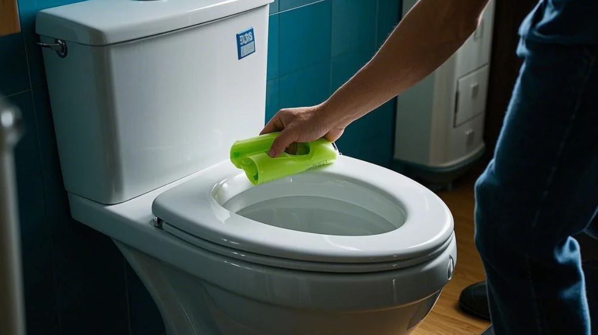 How to remove the waterline stains inside the toilet bowl ...