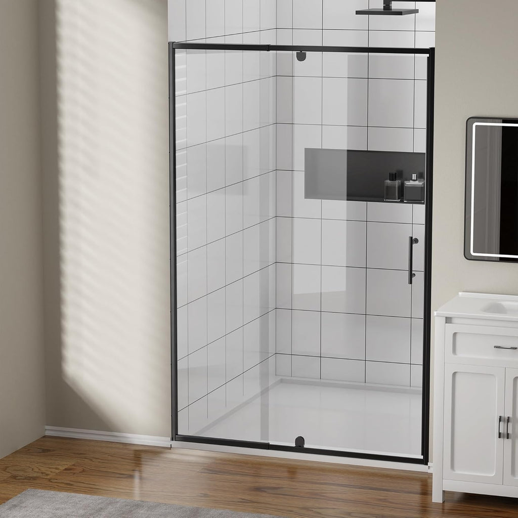 CALYZ Pivot Glass Shower Door 44-48"W x 71"H – simpleprojectus